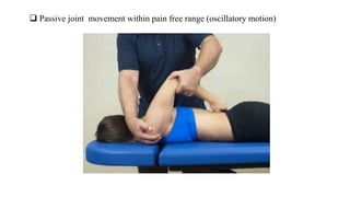 Physiotherapy for Frozen shoulder and Rheumatoid arthritis | PPTX