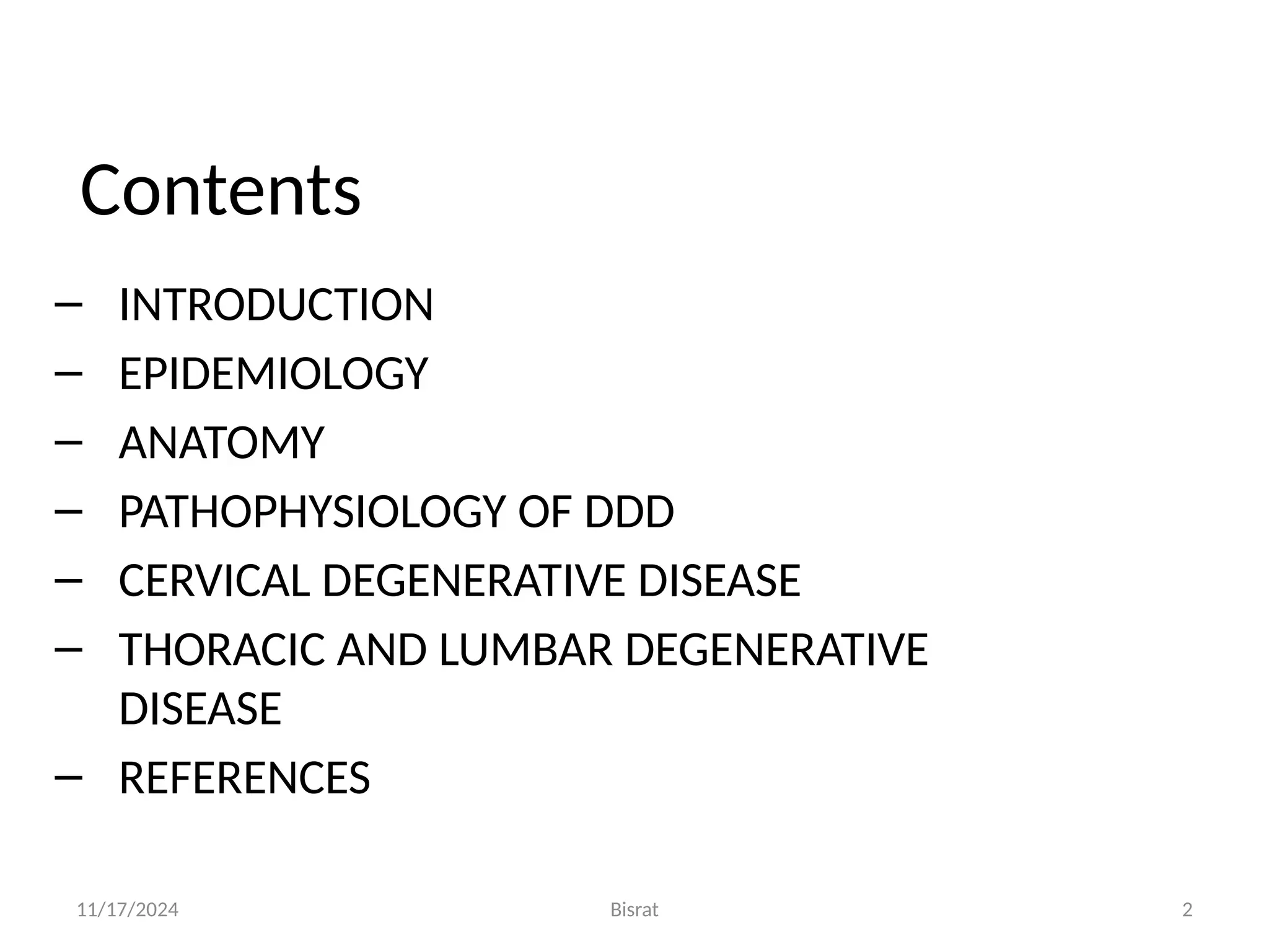 degenerative diseases of spine BISRAT.pptx