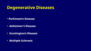 Degenerative disorders for Nursing Students | PPTX