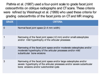 MRI IMAGING IN DEGENERATIVE SPINE DISEASES | PPTX