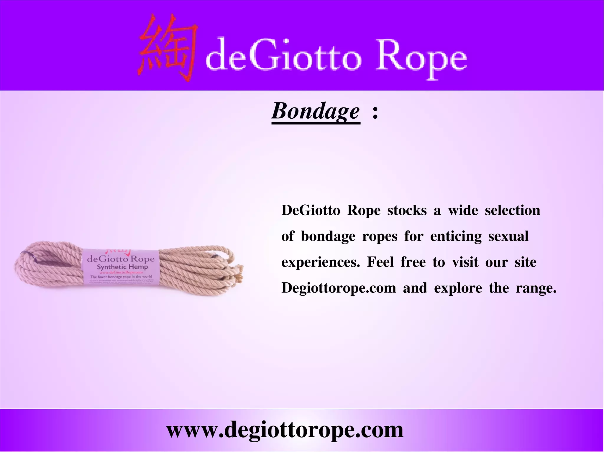 Bondage | PPT