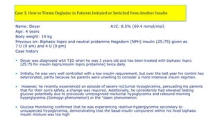 Degludec Insulin therapy in children | PPTX