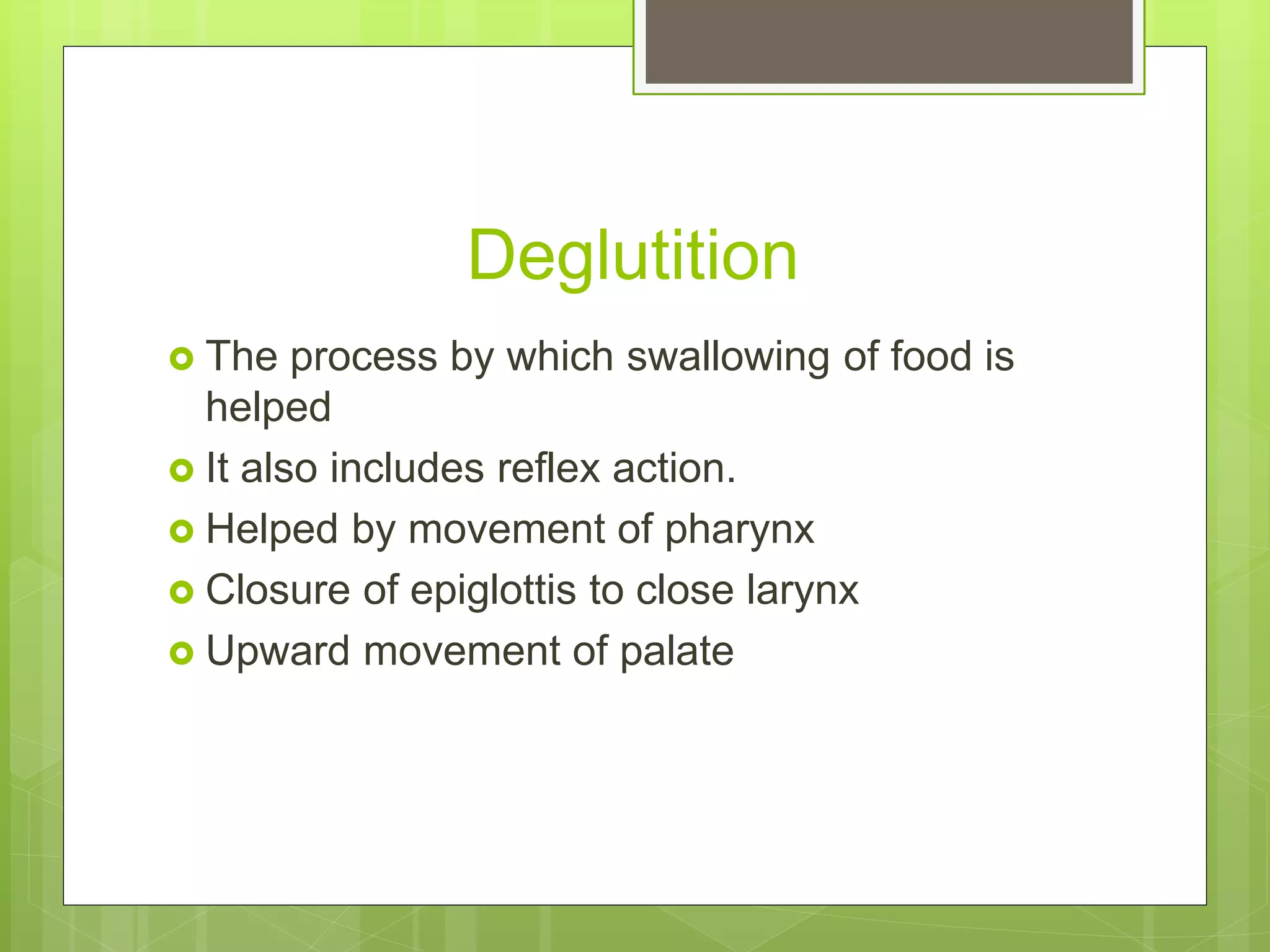 Deglutition by Dr Anand More | PPTX