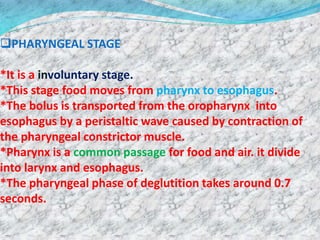 Deglutition or Swallowing | PPTX