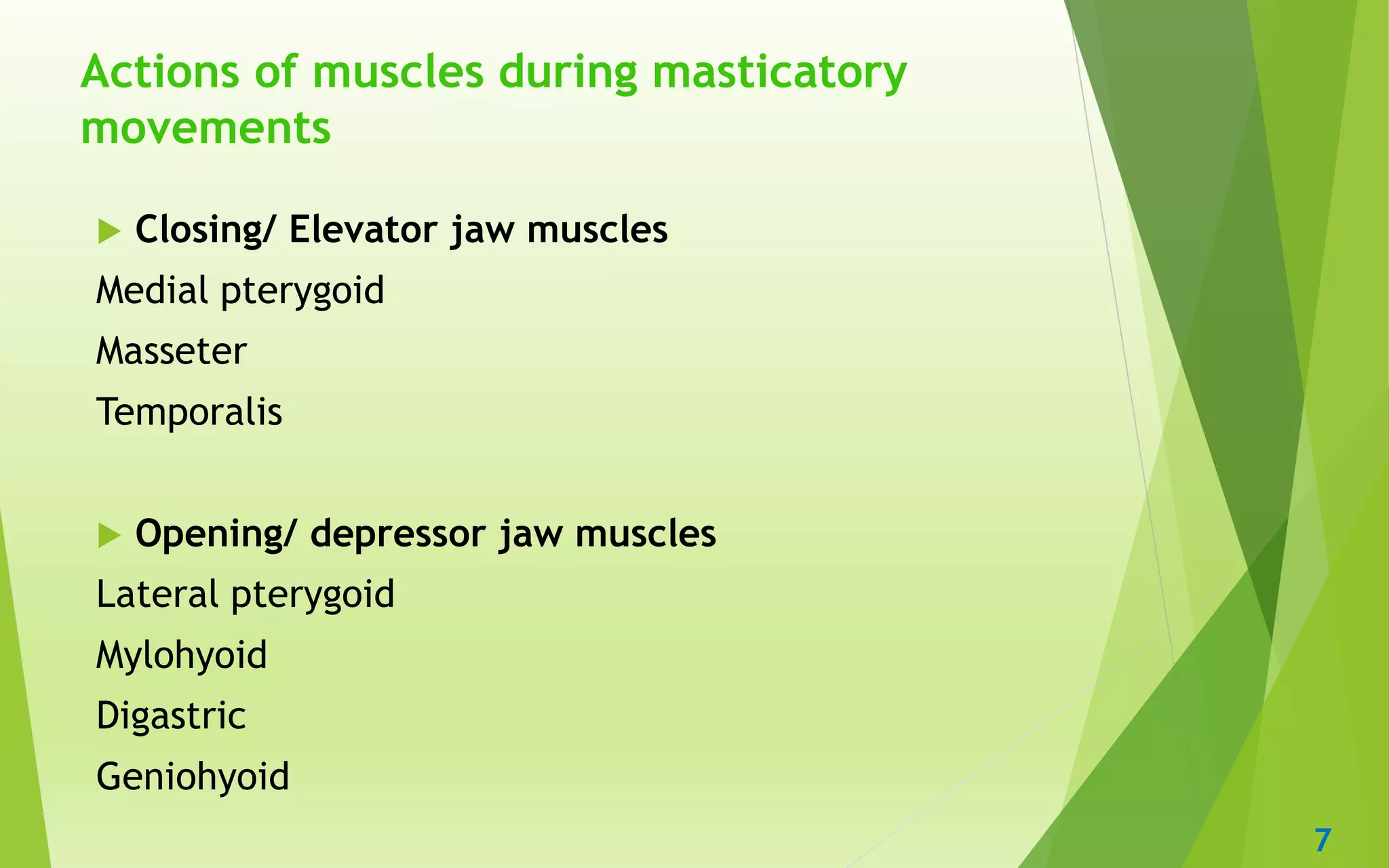 Deglutition and Chewing cycle _Dr. Pratistha | PDF