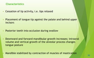 Deglutition and Chewing cycle _Dr. Pratistha | PDF