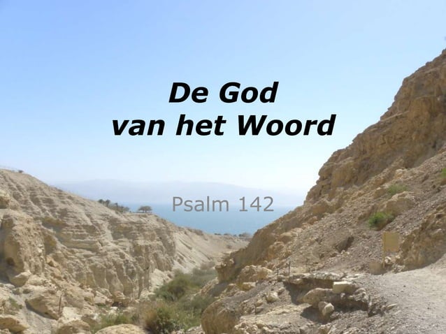De god van het woord | PPTX