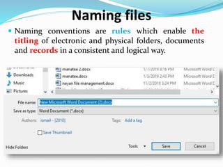 Degonto, File management system in fisheries science | PPT