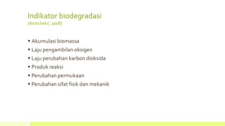 Degradasi Plastik oleh bakteri | PPTX