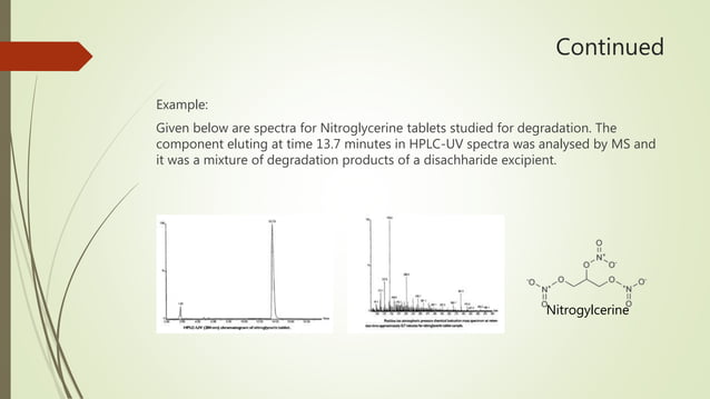 Degradation and Degradant Characterization | PPTX