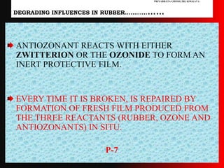 Degradation machnism of rubber and antidegradatants 20 | PPT