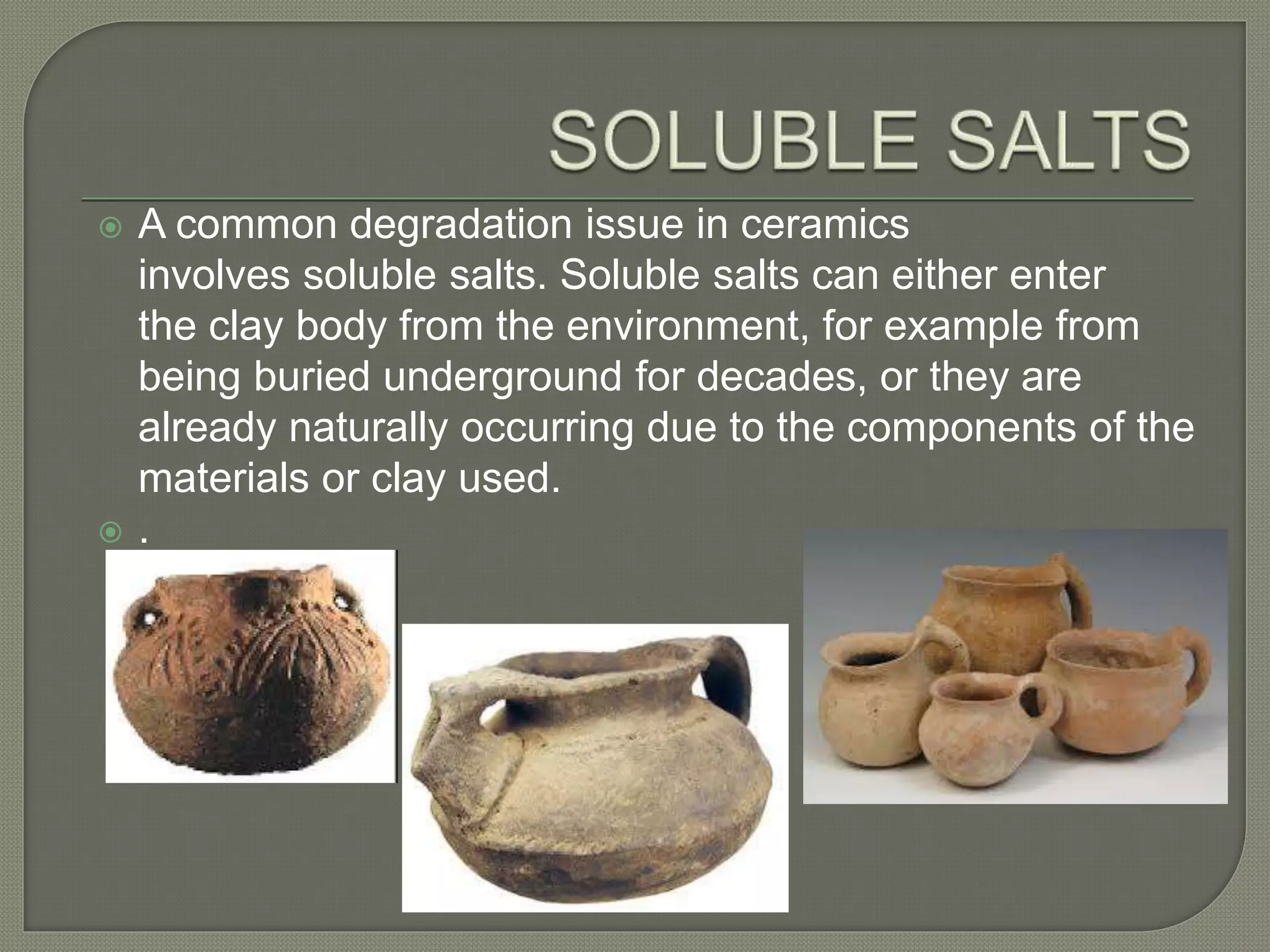 Degradation of ceramics | PPTX