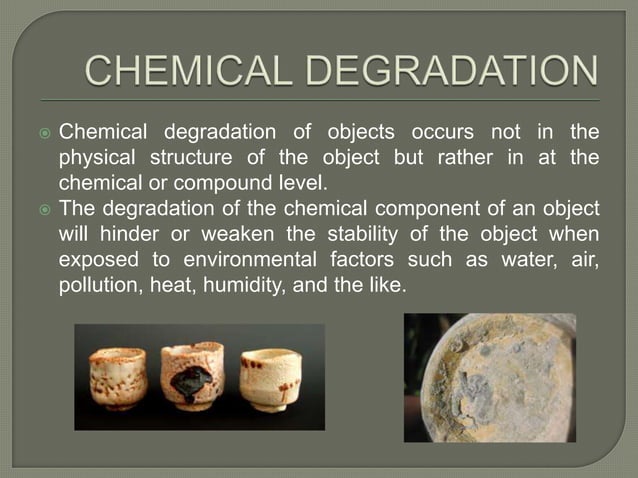 Degradation of ceramics | PPTX | Chemistry | Science