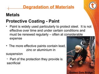 Degradation of Materials by their properties | PPT