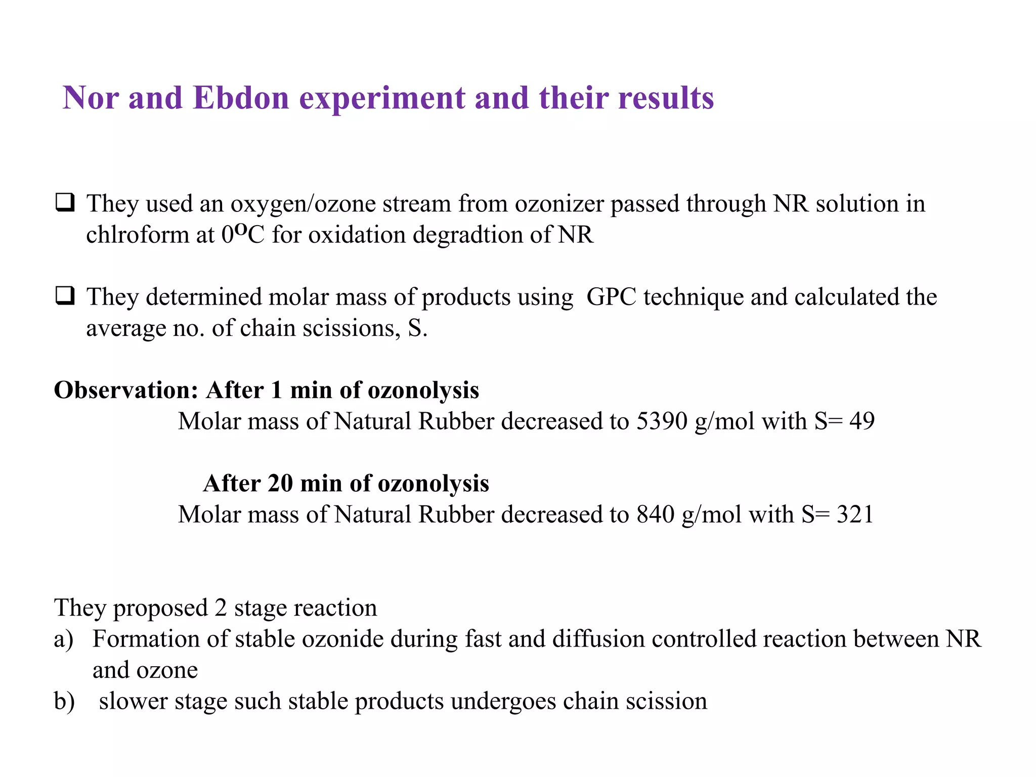 Degradation of natural rubber | PPTX