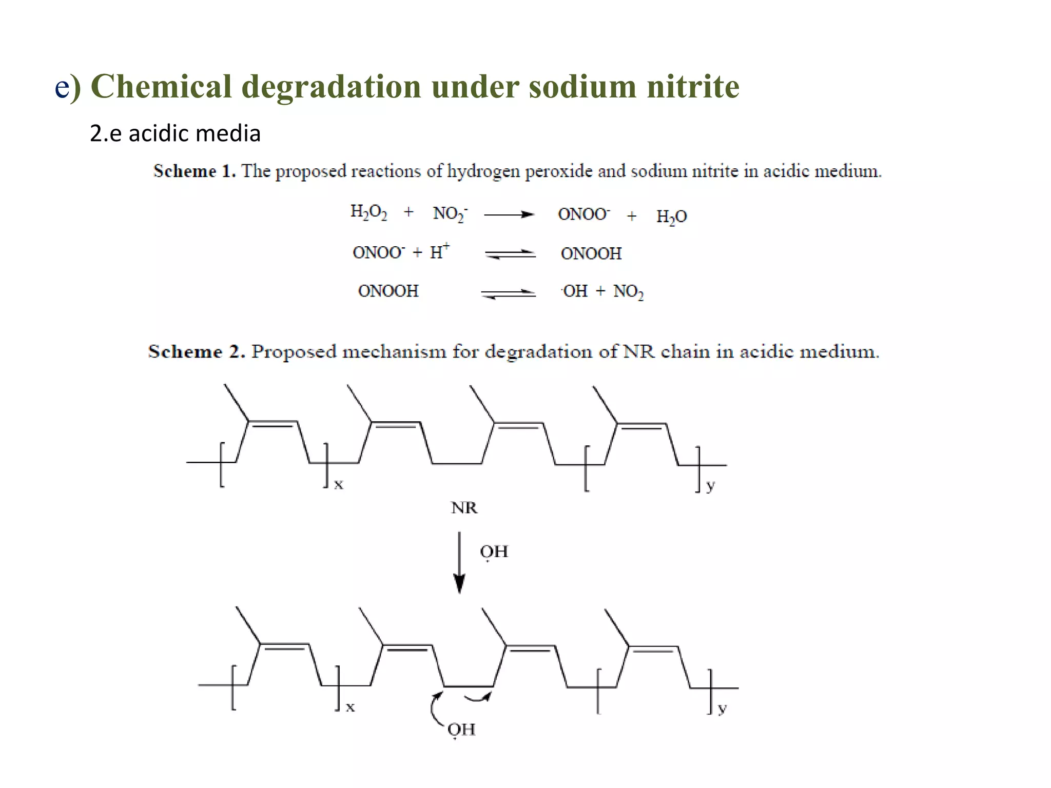 Degradation of natural rubber | PPTX