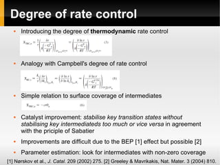 Degree of rate contrel | PDF | Chemistry | Science