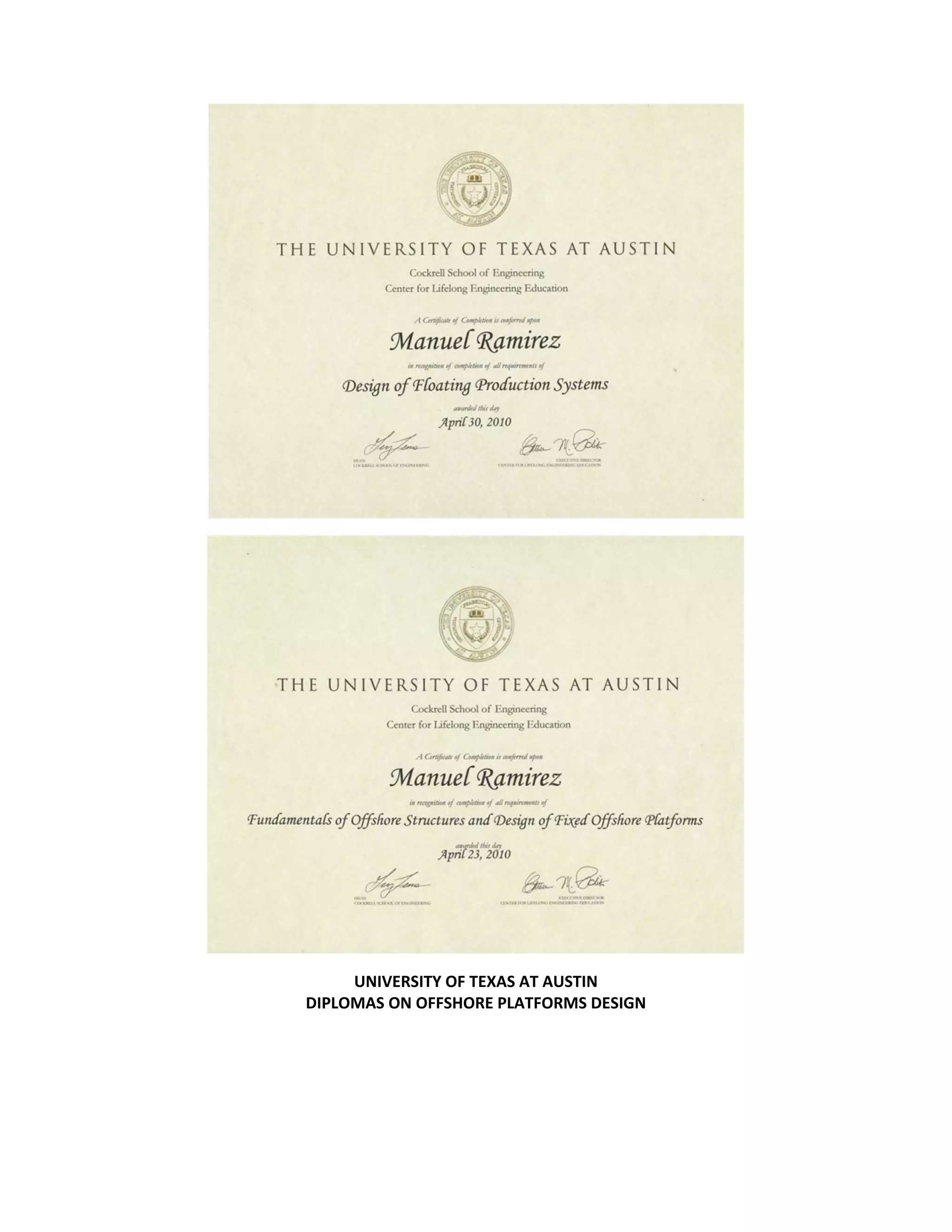 Degree and main diplomas mr | PDF