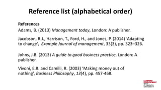 Learning Development and Learning Resources (Library) | PPTX