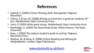 Learning Development and Learning Resources (Library) | PPTX