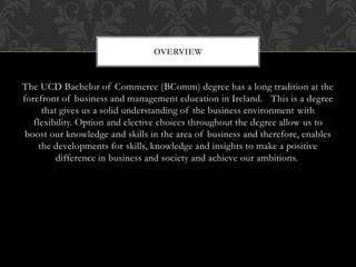 Degree bcomm | PPT