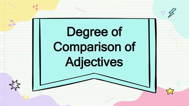 English degree of adjectives for grade 3.pptx