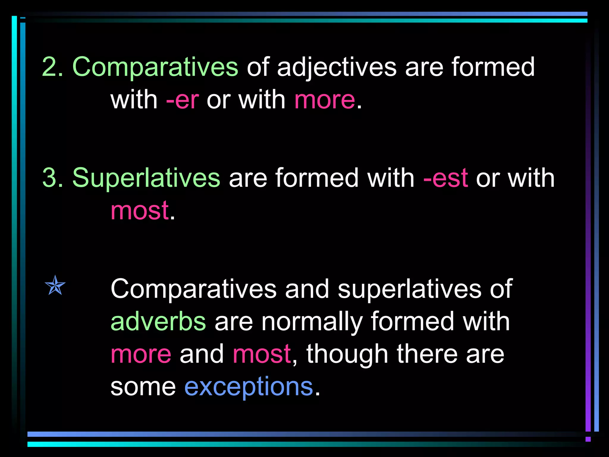 Degree of comparison | PPT