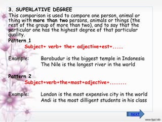 Degree of comparison | PPTX