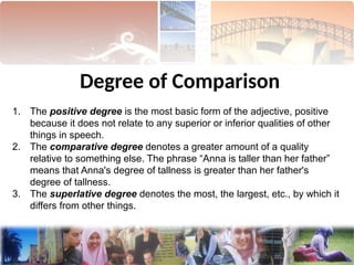 Degree of Comparison.pptx for Education Grade X SMA | PPTX