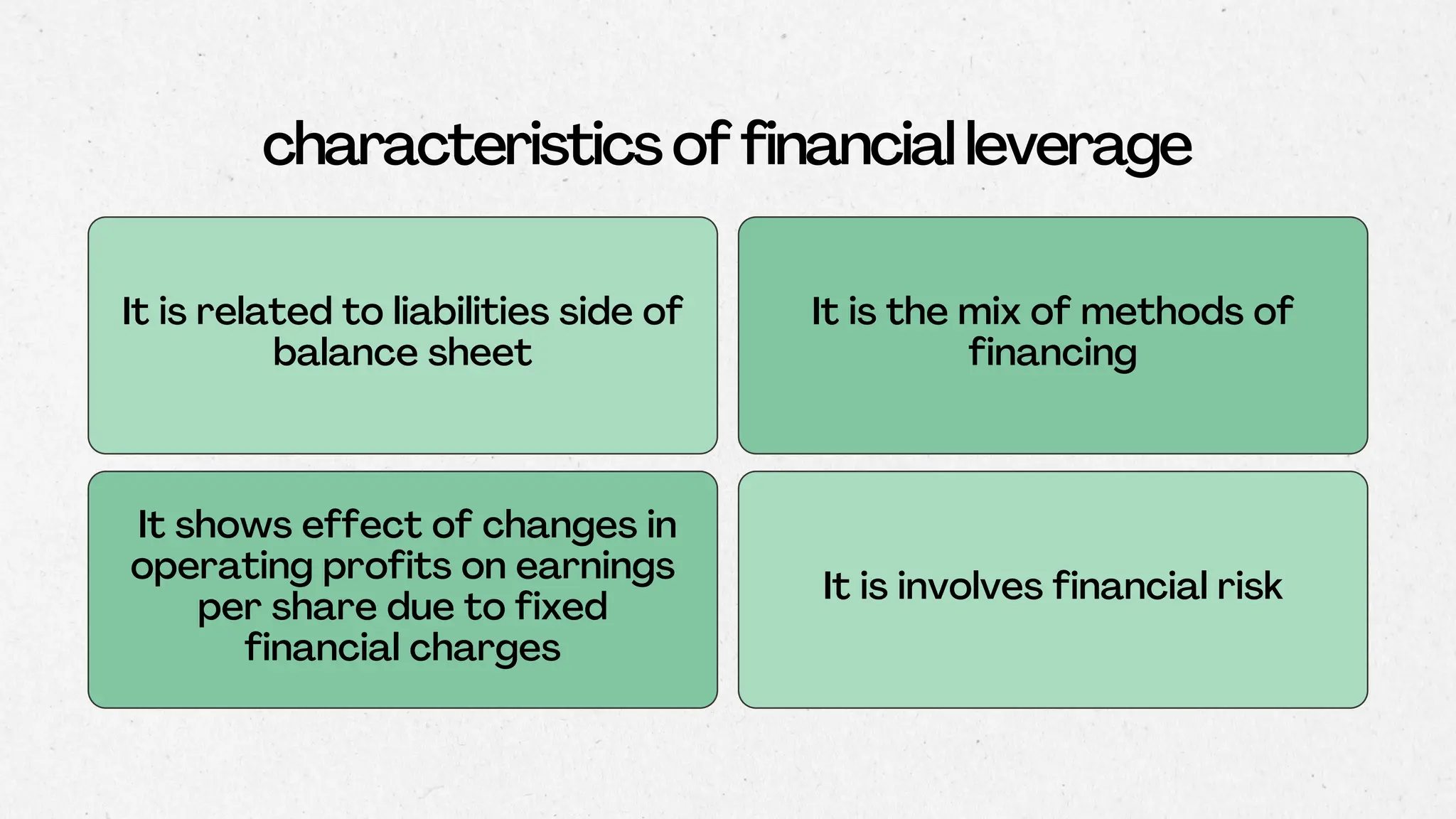 degree of total leverage Accounting presentation | PPT