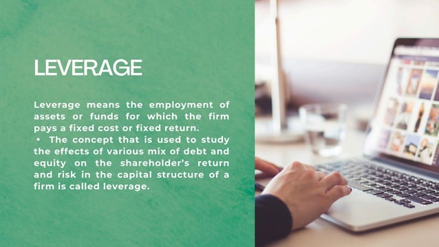 degree of total leverage Accounting presentation | PPT