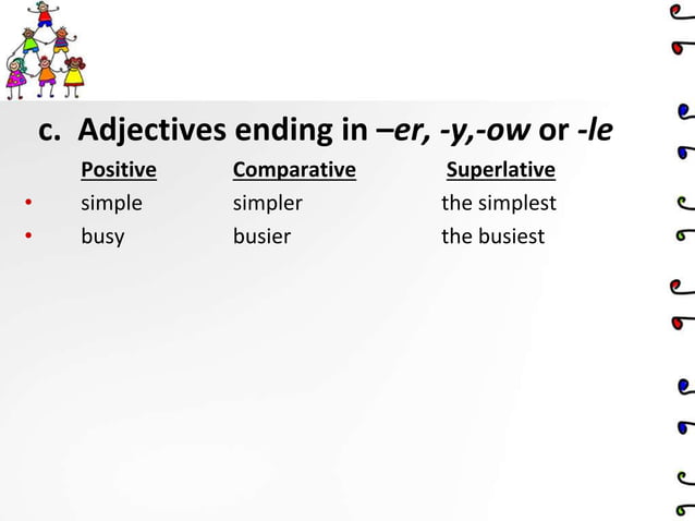Degree of Comparison and its role in sentence formation | PPTX