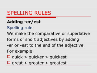 Degrees of adjectives | PPT