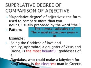 Degrees of comparison | PPTX