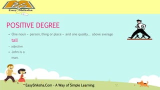Degrees of Comparison | PPTX
