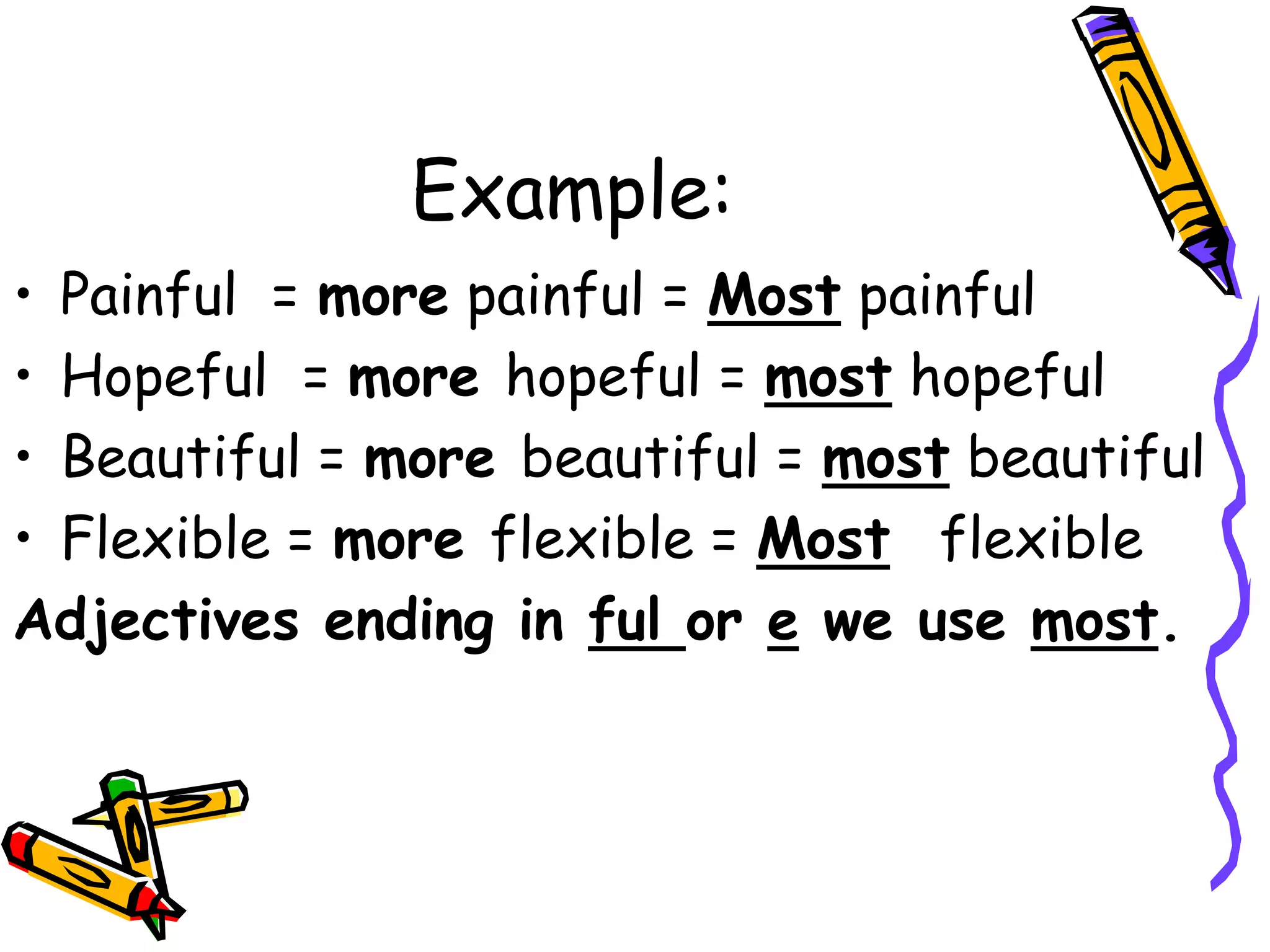 Degrees of comparison | PPTX