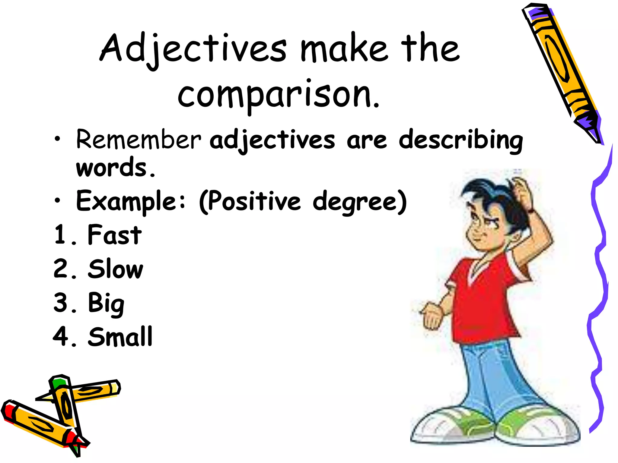 Degrees of comparison | PPTX