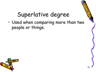 Degrees of comparison | PPTX