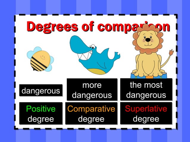 Degrees of comparison | PPT