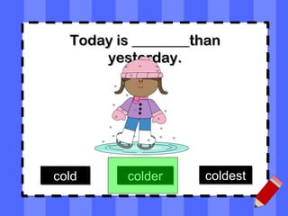 Degrees of comparison | PPT