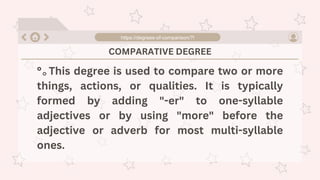 Degrees of Comparison | PPT