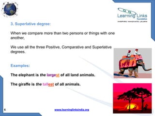 Degrees of comparison (1) | PPTX