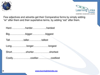 Degrees of comparison (1) | PPTX