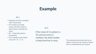 Degrees of Freedom : Concept and Applications in Statistics | PDF