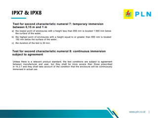 Degrees of protection provided by enclosures (IP Code) | PPT