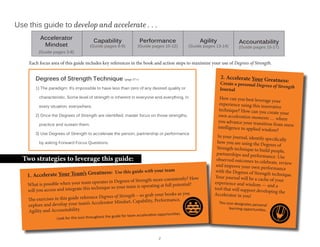 Degrees of Strength Team Acceleration Guide | PPT