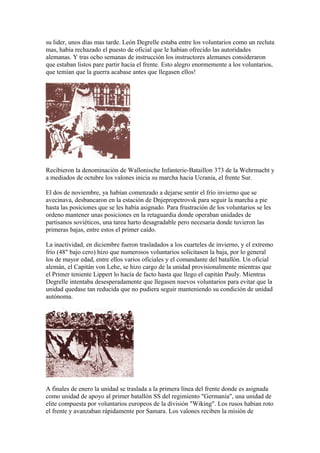 Degrelle, leon 28th ss-freiwilligen-panzergrenadier division wallonien