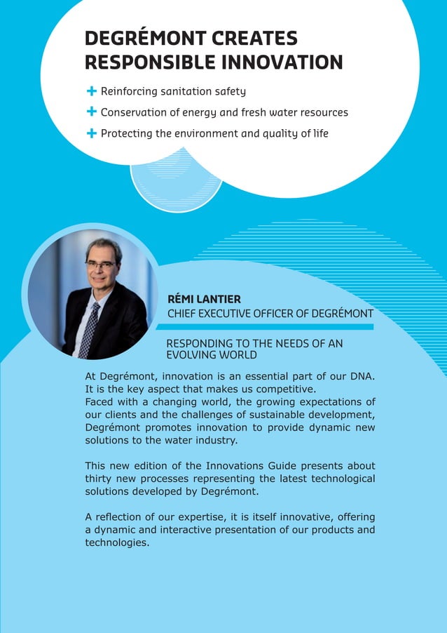 Degremont Innovations Guide | PDF