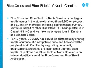 All the Change in the World: BCBSNC outsources IT infrastructure and ...