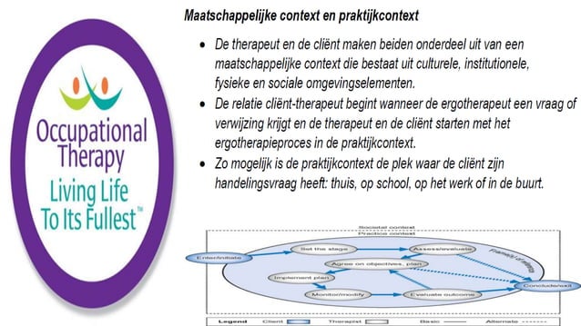 Grondbeginselen van de Ergotherapie part 25 The Canadian Practice ...